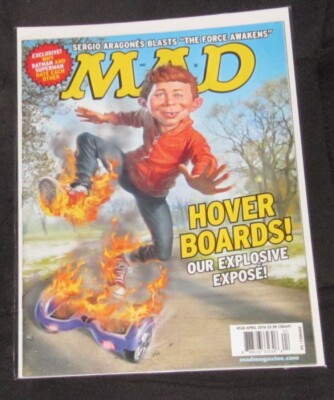 MAD MAGAZINE #538 APRIL 2016 UNREAD BAGGED/BOARDED FREE SHIPPING | eBay