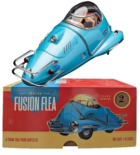 Fallout Fusion Flea 2 1:18 Scale Replica Die-Cast Vehicle 5060178520293 ...