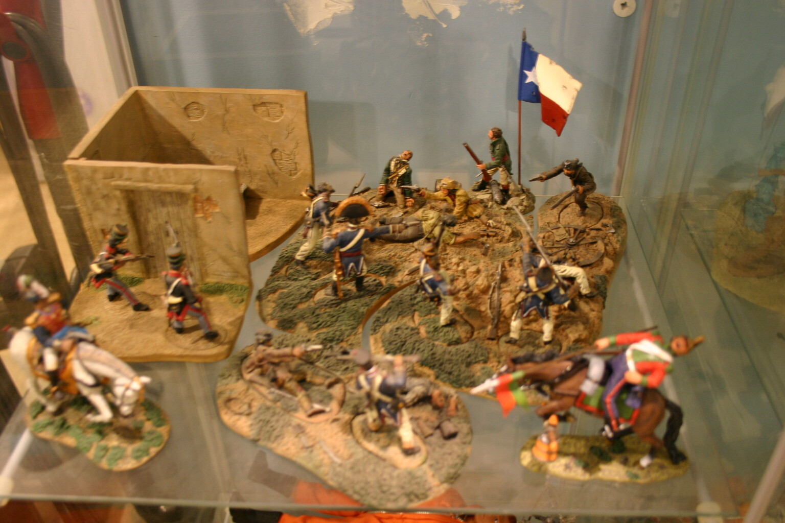 54MM conte ALAMO set painted by manufacture ALA230 | eBay