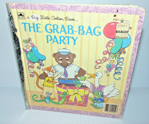 THE GRAB-BAG PARTY by Betsy Maestro a Big Little Golden Book #10252 ...