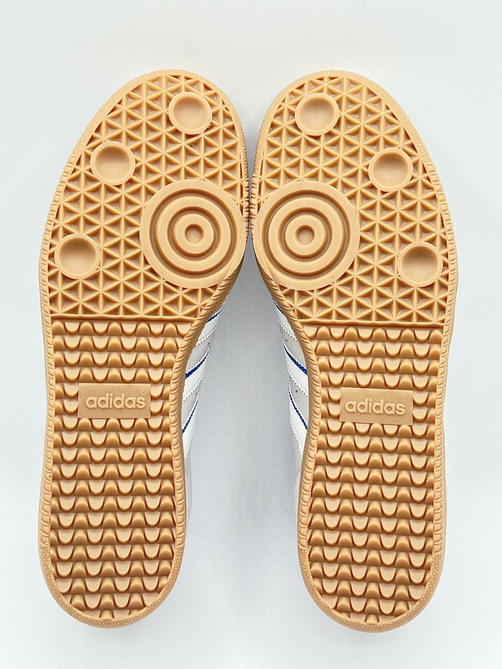 Adidas Men’s Samba OG Originals Size 10 Gray/ White/ Blue |ID1478| | eBay