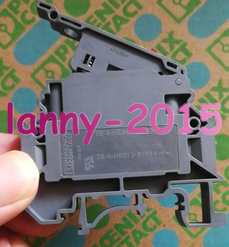 10PC NEW 3246434 Phoenix TB4-HESILED 24 (5X20) I Black fuse terminal | eBay