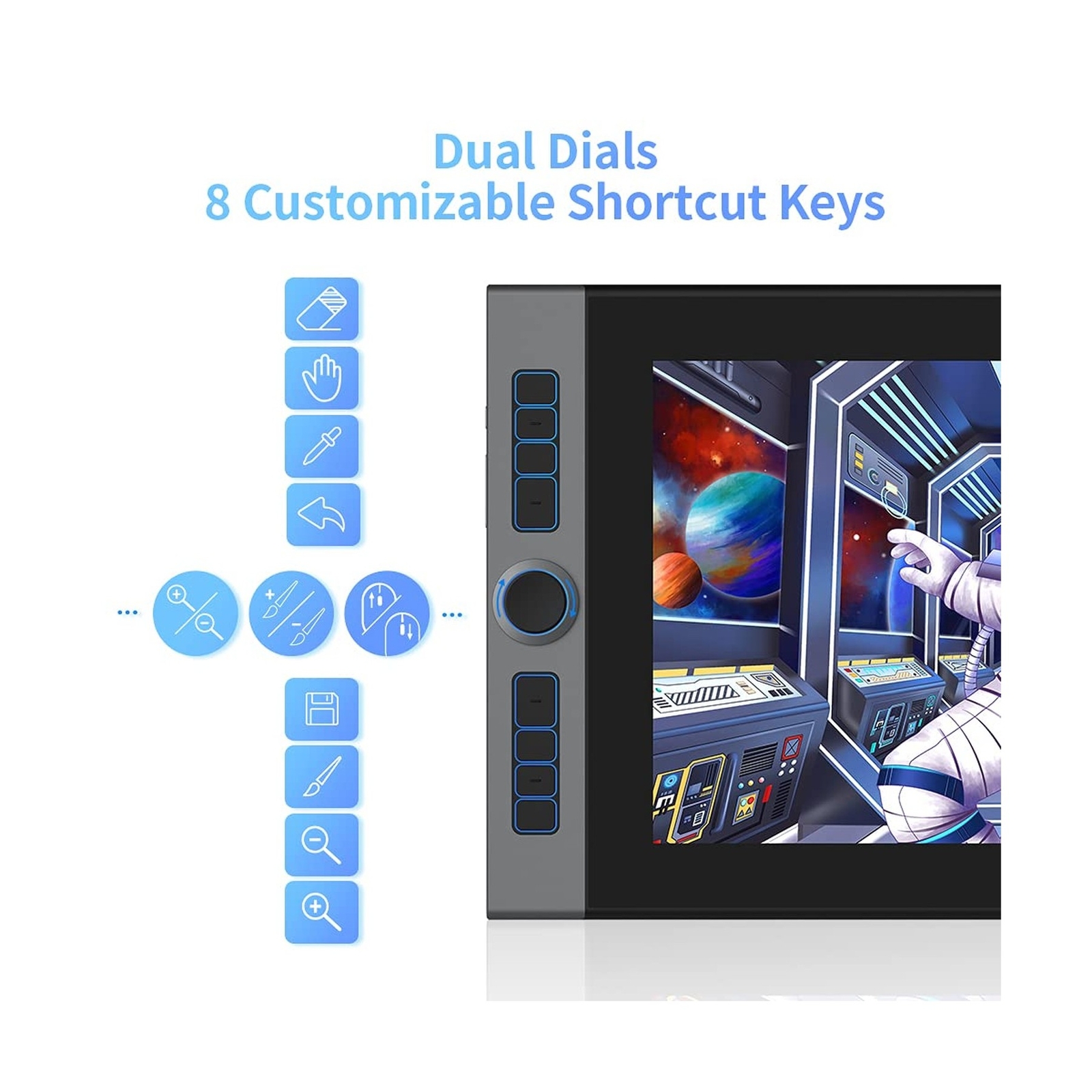 XP-PEN Artist Pro 16 Drawing Display Full Laminated Graphics Pen ...