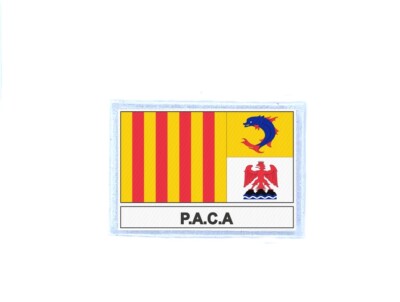 Patch badge iron on glue flag country paca provence | eBay