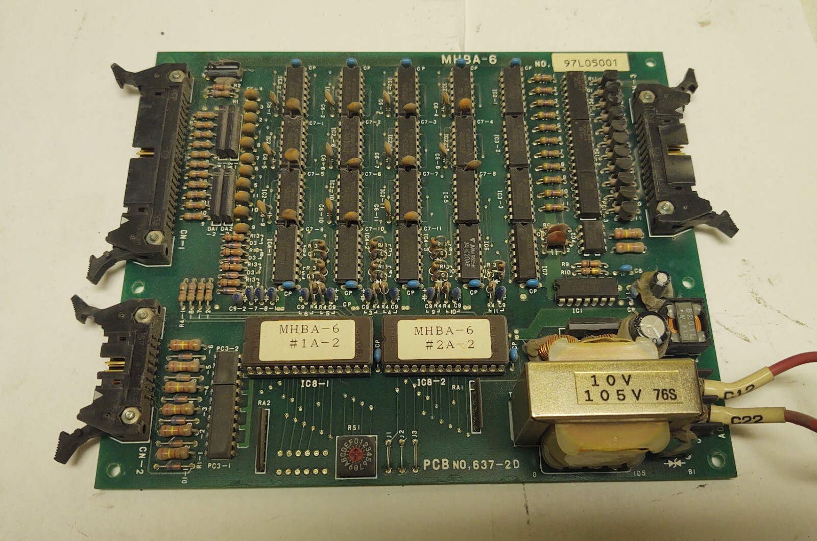 Mitsubishi MJ2 Circuit interface board MHBA-6 97L05001 PCB no 637-2D | eBay