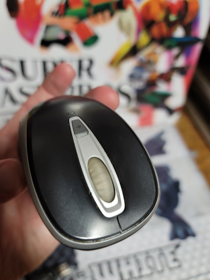 Microsoft USB Wireless Mouse 1359 Notebook Laser 7000 Mac/Win w Dongle ...