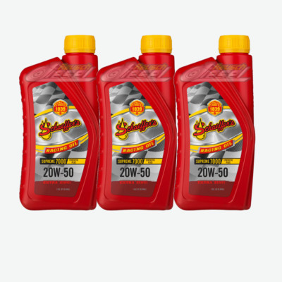 Schaeffer's Oil Supreme 7000™ Synthetic Plus Racing Oil 20W-50 (3 ...
