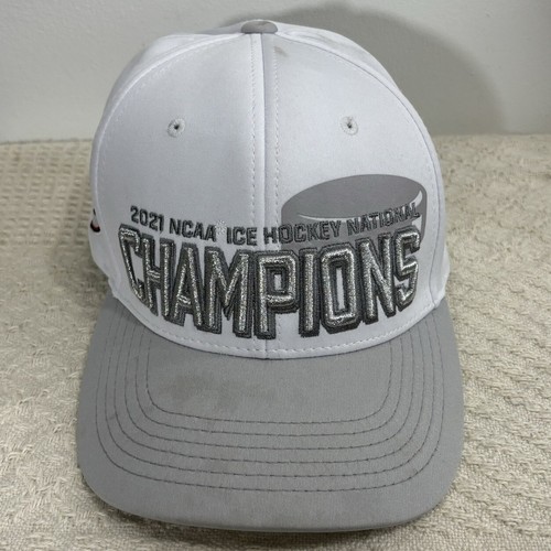 UMass Minutemen Hockey 2021 National Champions Hat Cap Locker Room ...