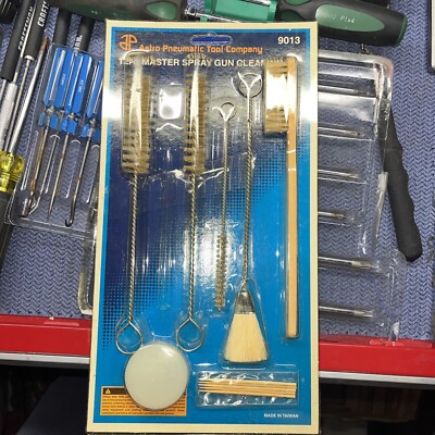 Astro Pneumatic AST-9013 12 Pc. Master Spray Gun Cleaning Kit | eBay