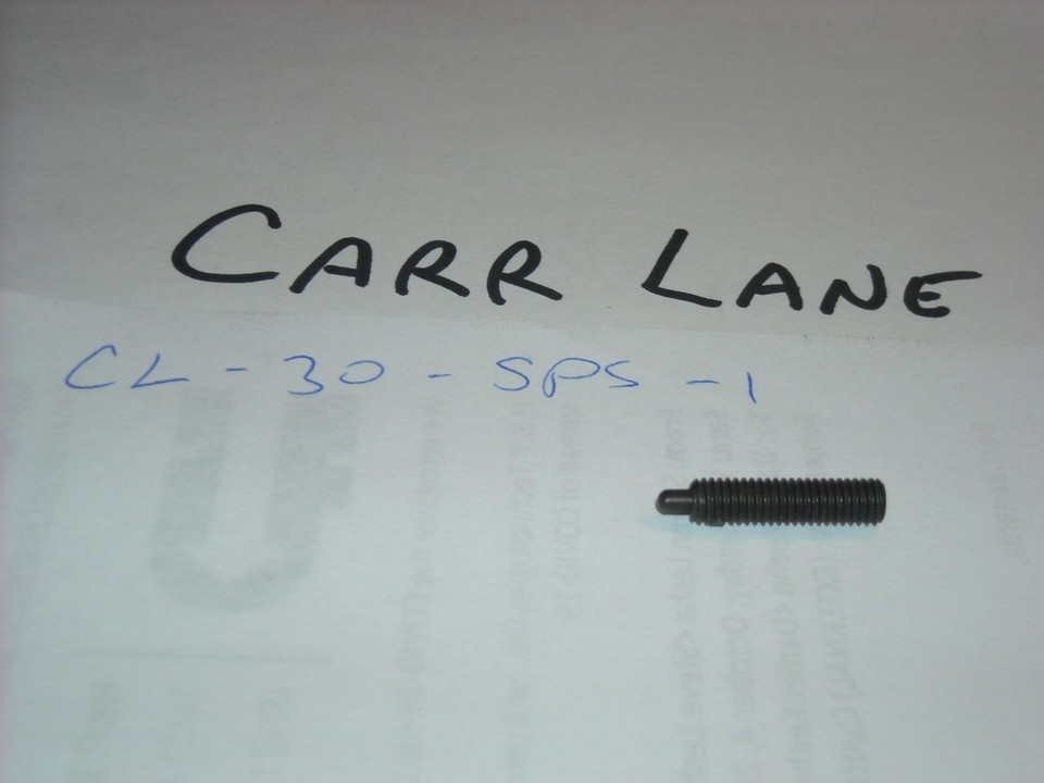 CL-30-SLPS-1, Carr Lane, Spring Plunger, New Old Stock | eBay