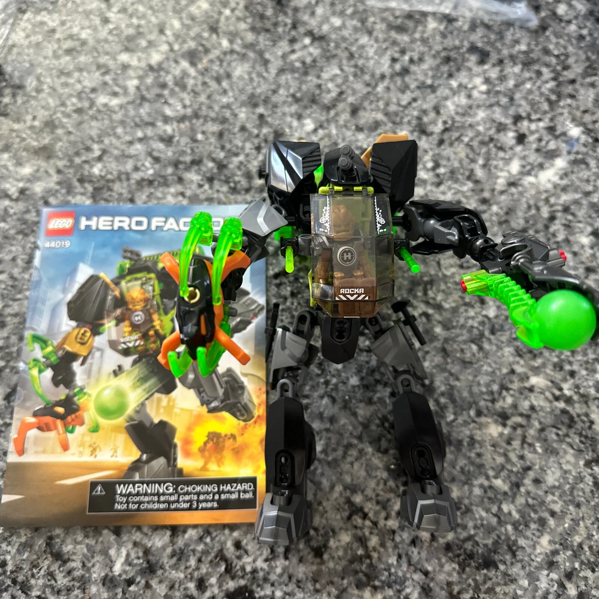 Lego Hero Factory Invasion From Below Rocka