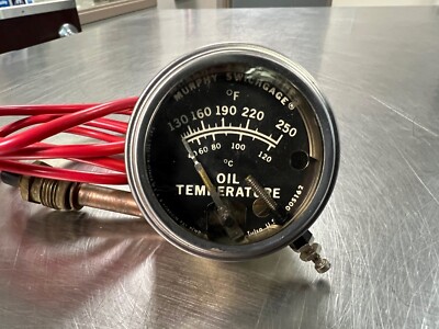 20T250-4 Murphy Oil Temp Gauge Kit (250 Degrees, 4 ft sensor cord) | eBay