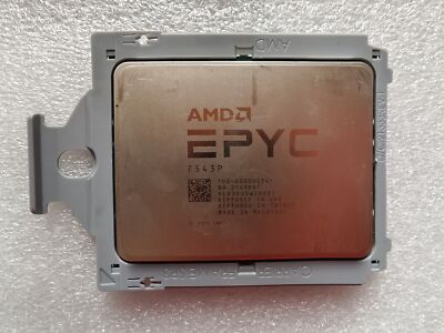 AMD EPYC 7543P Processor 2.8GHz up to 3.7GHz 32 cores 64 threads 225W ...