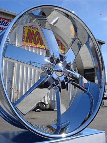 30" Inch Chrome U2 55 Wheels Rims 6x139.7 6x5.5 24 26 28 | One Piece ...