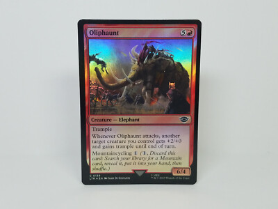MTG: Universes Beyond: LTR: (0139) Oliphaunt (C) - Foil Parallel ...