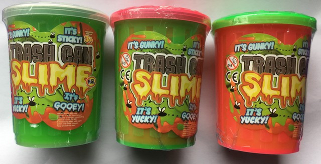 TRASH CAN SLIME -SV14115 GUNKY STICKY YUCKY GOOEY SLIMEY GOO KIDS MESSY ...