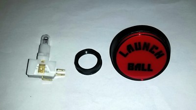 Medieval Madness Monster Bash Popeye Pinball Machine Launch Ball Button ...