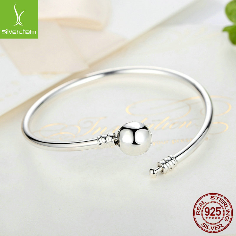 Authentic 925 Solid Engrave Christmas Snowflake Clasp Bangle Unique as ...