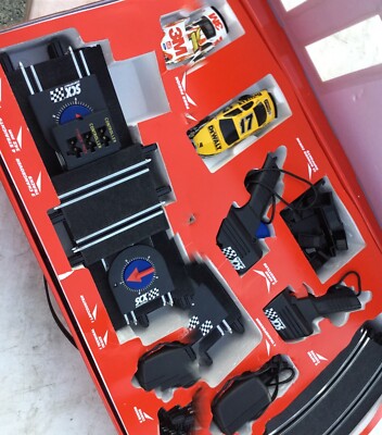 NASCAR 2008 SCX Compact Tri Oval Speedway Model Race Car Set | eBay