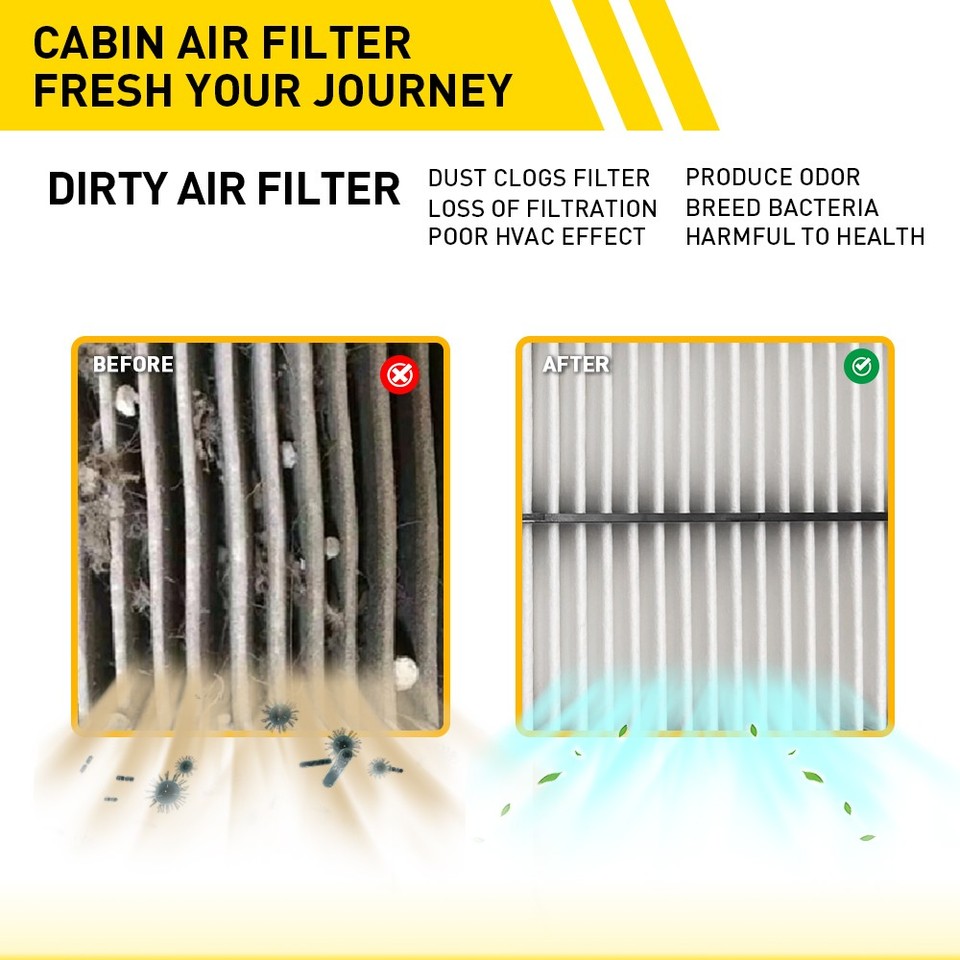 AF6280 C8175 ENGINE & CABIN AIR FILTER COMBO SET for MAZDA 3 6 CX-5 ...