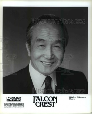 1989 Press Photo Chao-Li Chi stars as Chao-Li in Falcon Crest ...