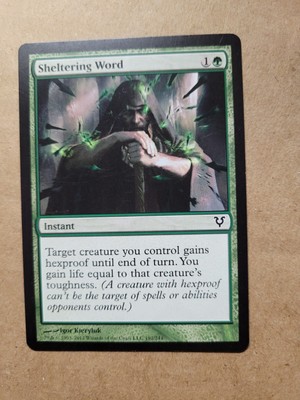 MTG Magic the Gathering Sheltering Word (192) Avacyn Restored LP BULK ...