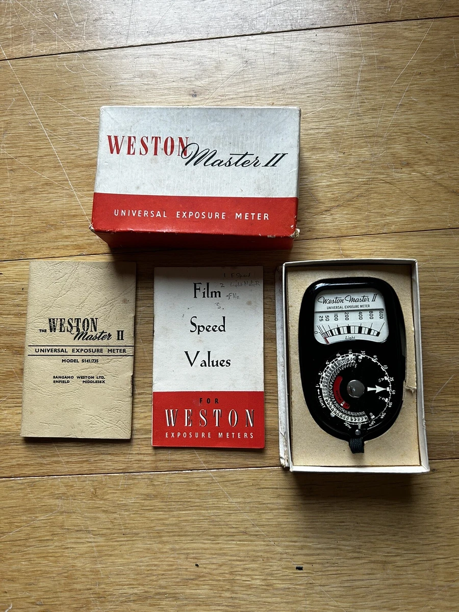Weston Euro Master Light Meter Manual | Shelly Lighting
