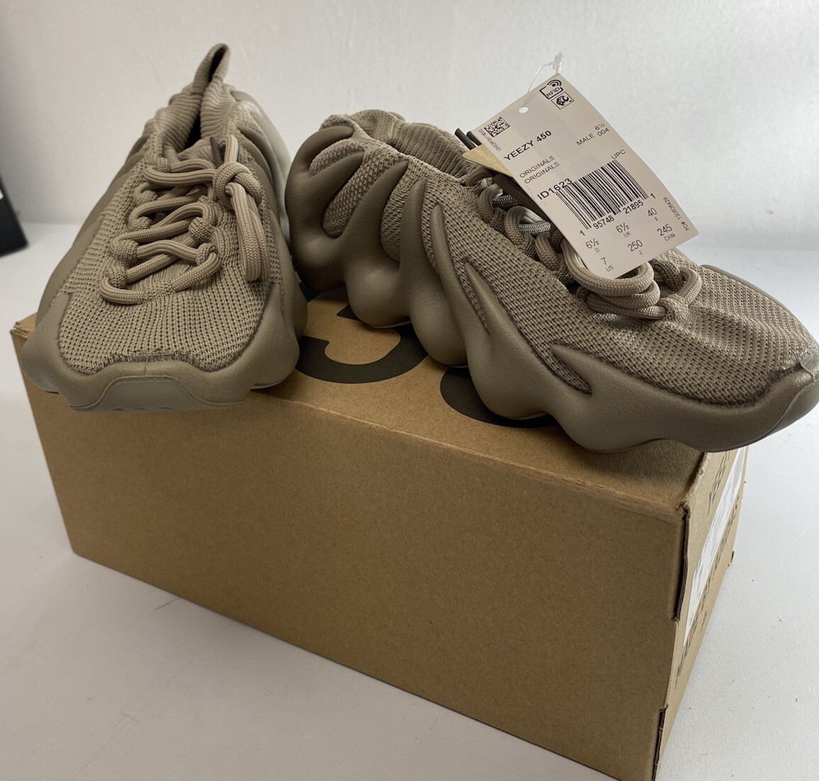 BRAND NEW - Adidas Yeezy 450 - Stone Flax - ID1623- Size 7 | eBay