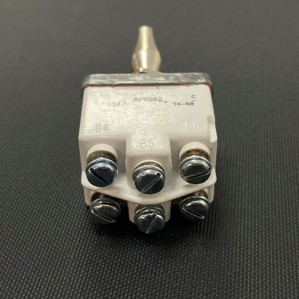 3547-003N000, Double Pole Single Throw (DPST) Toggle Switch (On)-Off ...