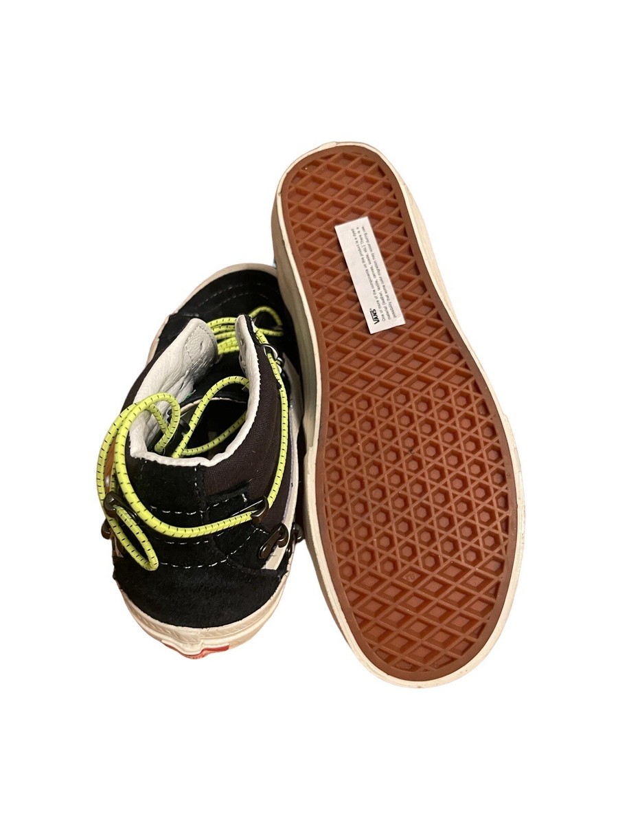 Vans Hairy Suede SK8-Hi Echo DX Skate Shoes Black VN0A7Q5OB74