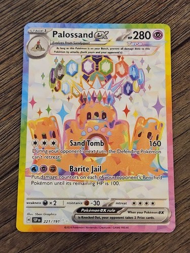 Palossand ex 221/191 Sv08: Surging Sparks Holo for sale online | eBay