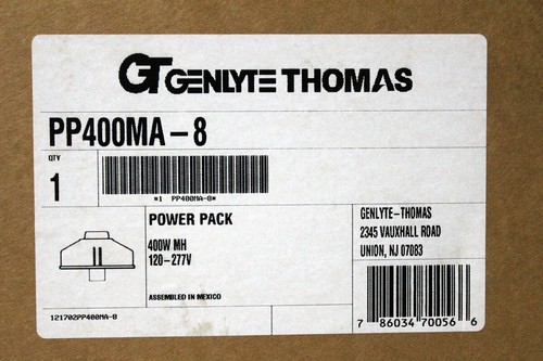 Genlyte Thomas PP400MA-8 Power Pack 400WMH 120/277V NEW - FAST SHIP | eBay