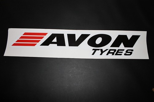 AVON tires tire tire sticker decal adhesive logo sign lettering XXL | eBay