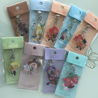 Cookie Run Kingdom Keychain Keyring/Sea Fairy Herb HollyBerry Vampire ...