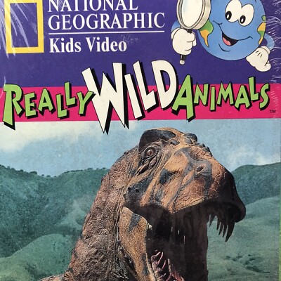 Really Wild Animals New VHS National Geographic Dinosaurs And Other ...
