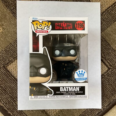 Funko Pop! The Batman #1196 Batman Flight Suit Exclusive Vinyl Figure ...