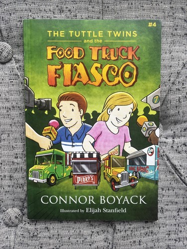 Tuttle Twins and the Food Truck Fiasco Connor Boyack 2016 NEW Book ...