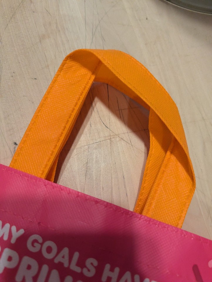 Dunkin Donuts Pink Orange Donuts Mini SPRINKLES Bag Collectible 1/2/26 ...