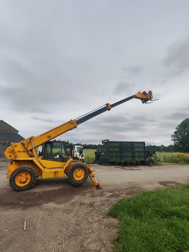 JCB 530-120 LOADALL TELEHANDLER CRAB STEER 5311 HOURS LOADER TRACTOR ...