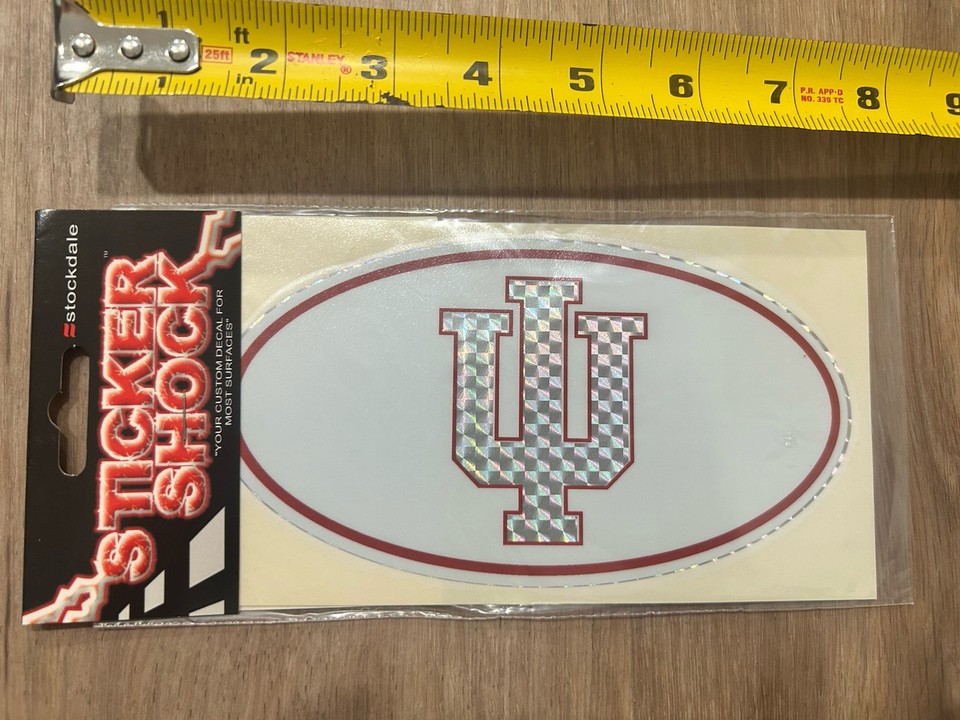 Indiana University White IU Decal | eBay