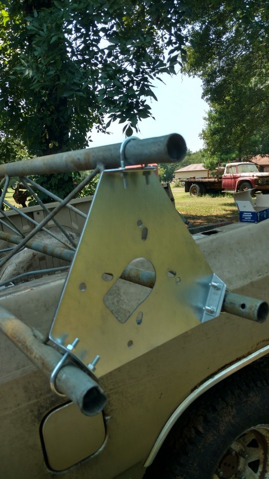 Ham radio antenna 12GA. Galv. Steel Rotor plate fits most Rotors | eBay