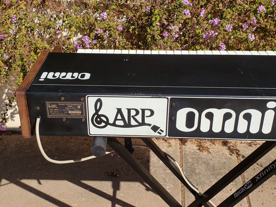 Vintage ARP Omni 1 Keyboard Synthesizer Serviced with LED Sliders | eBay