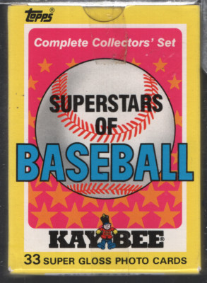 1989 Topps Kaybee Superstars of Baseball Set Opened NM/MT 031124NPT2-A ...