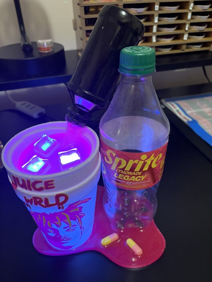 Unique Handmade Juicewrld Sprite Legacy Rapper Edition Light Up Display ...