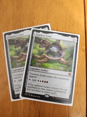 Timeless Lotus x2 (Dominaria United) 239/281 Mythic Rare NM Booster ...