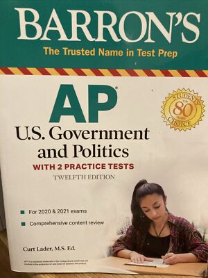 Barron’s AP US Government And Politics (2020-2021) | eBay