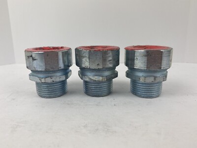 Set Of 3 Appleton 1” Cord Grip .875 - 1.000 Steel New | eBay
