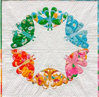 Modern Moths Mini Quilt Pattern by Whole Circle Studio | eBay