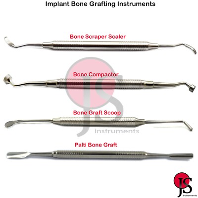 Bone Graft Carrier Packer Compactor Scoop Scraper Implant Grafting ...