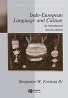 Indo-European Language and Culture by Fortson Benjamin W. University of ...